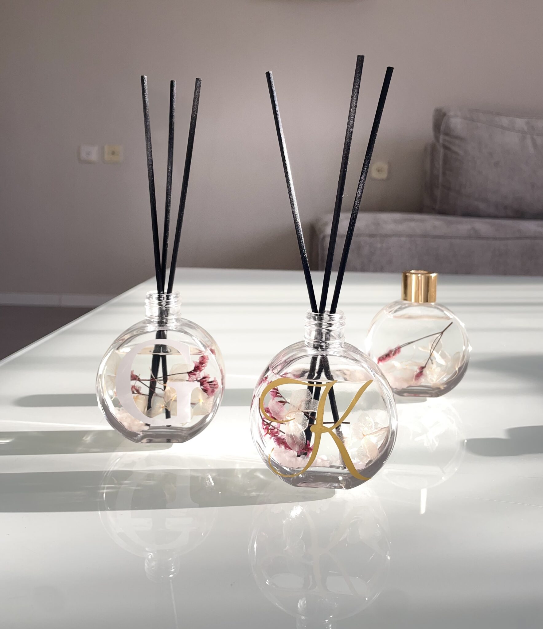 Custom Dried Flower Diffuser Mishloach Manos - The Jerusalem Butler